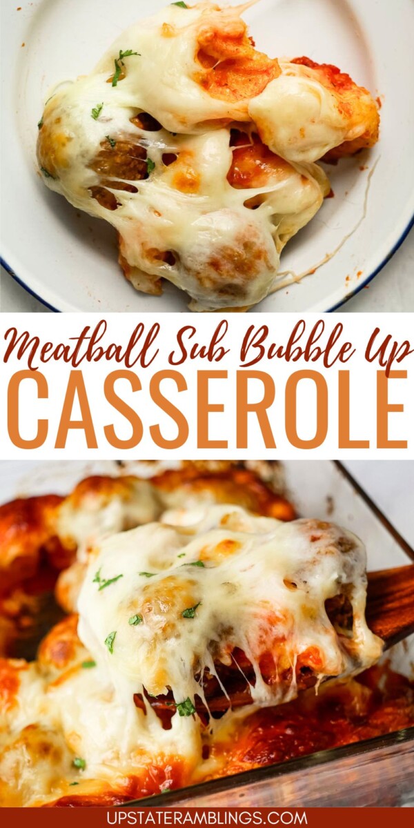 Meatball Sub Bubble Up - Upstate Ramblings